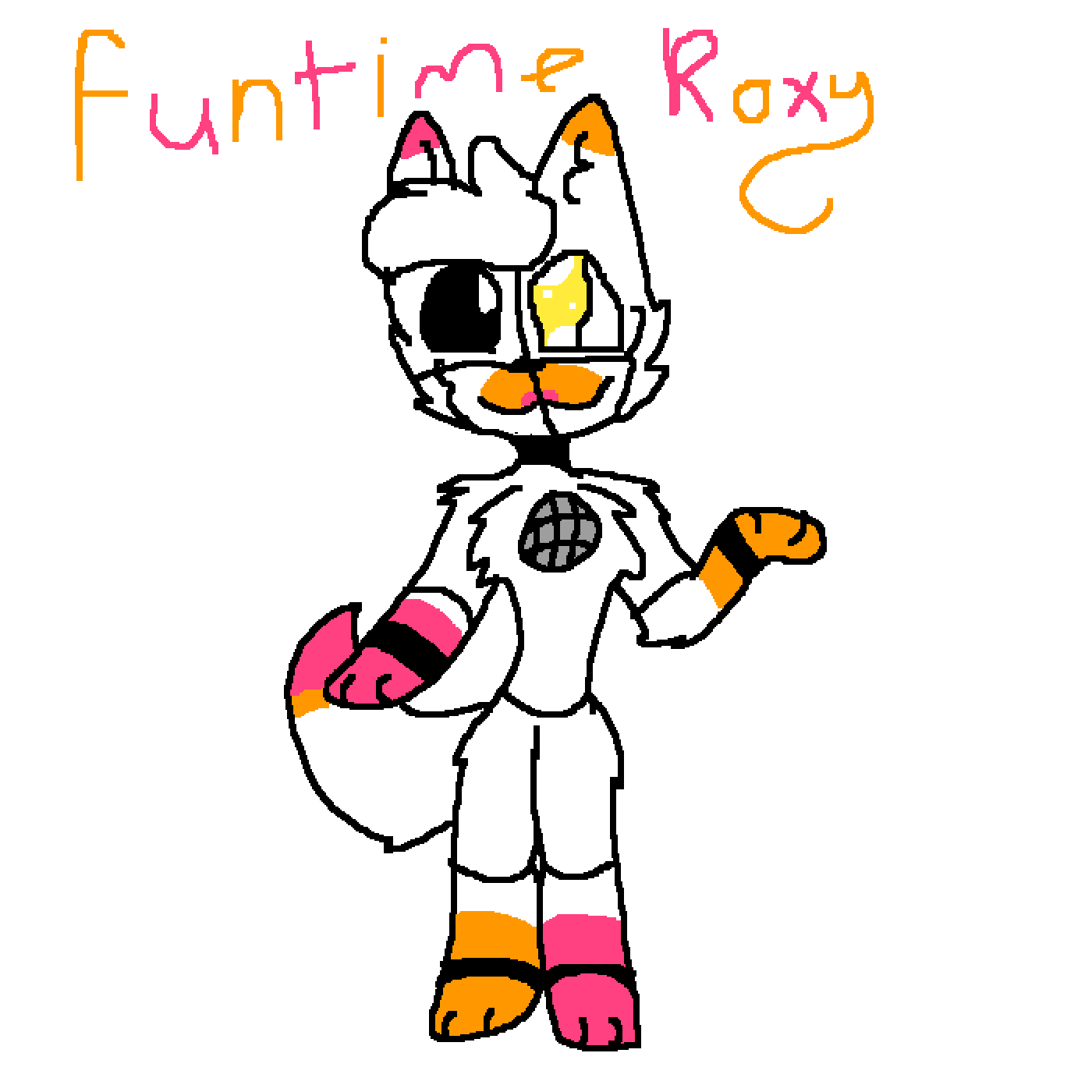 Pixilart - my fnaf OC by A-fox-named-nix