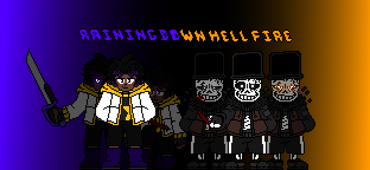 Pixilart - Raining Down HellFire by Dying-Artist