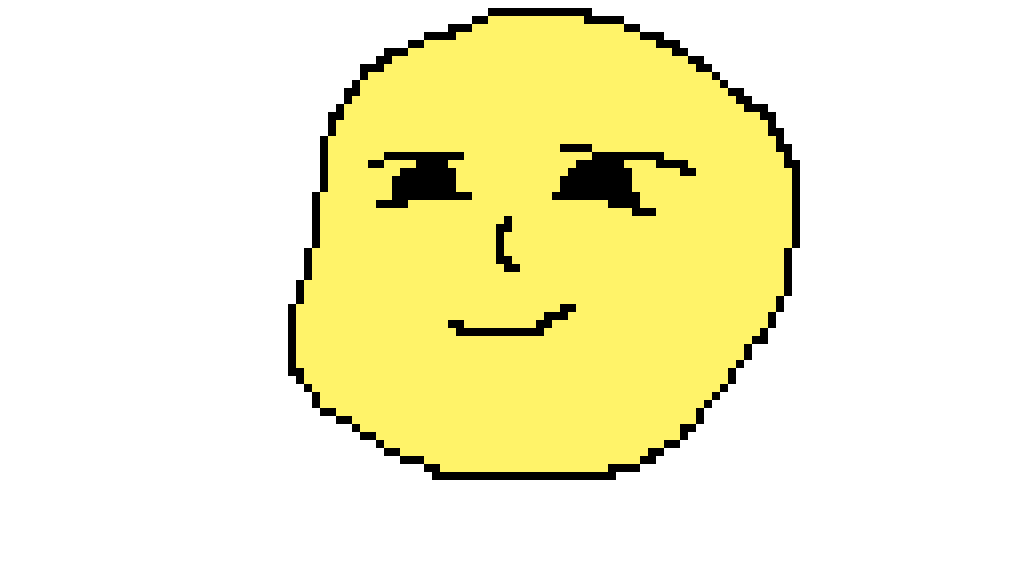 Editing Thy Smug Face - Free online pixel art drawing tool - Pixilart