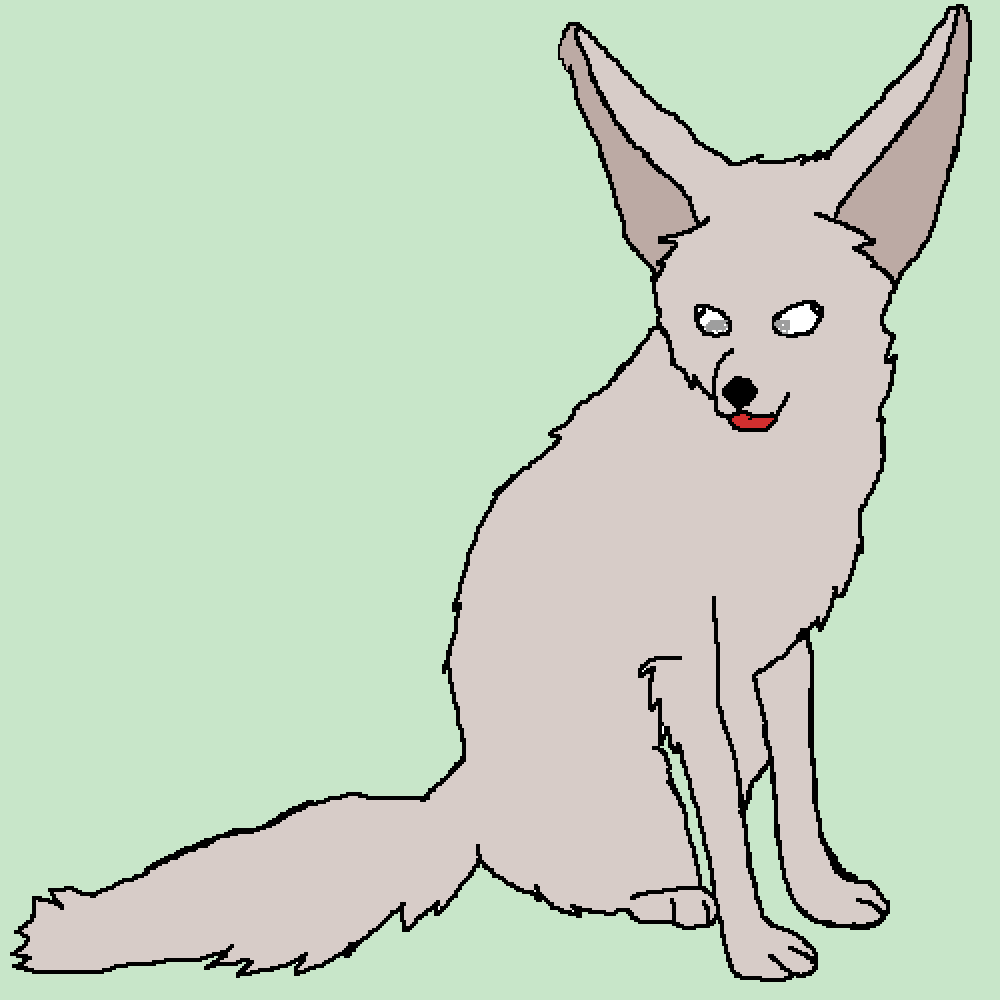 Editing Fennec fox - Free online pixel art drawing tool - Pixilart