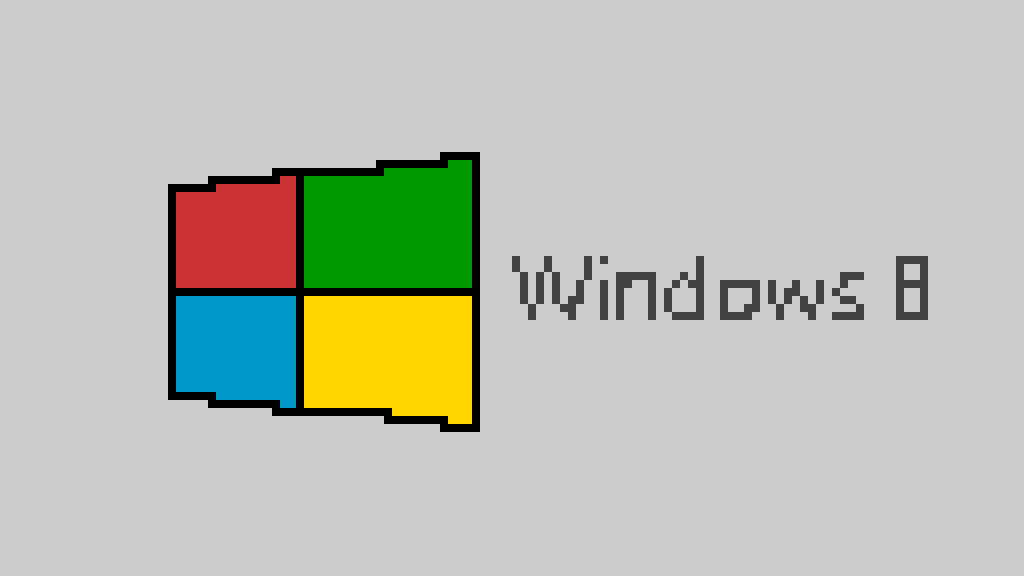 Pixilart - Windows 8 Logo by Pixil-Artist