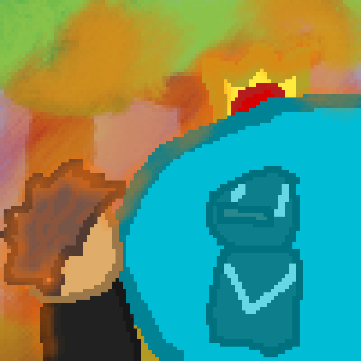 Pixilart - minecraft slime by ditto