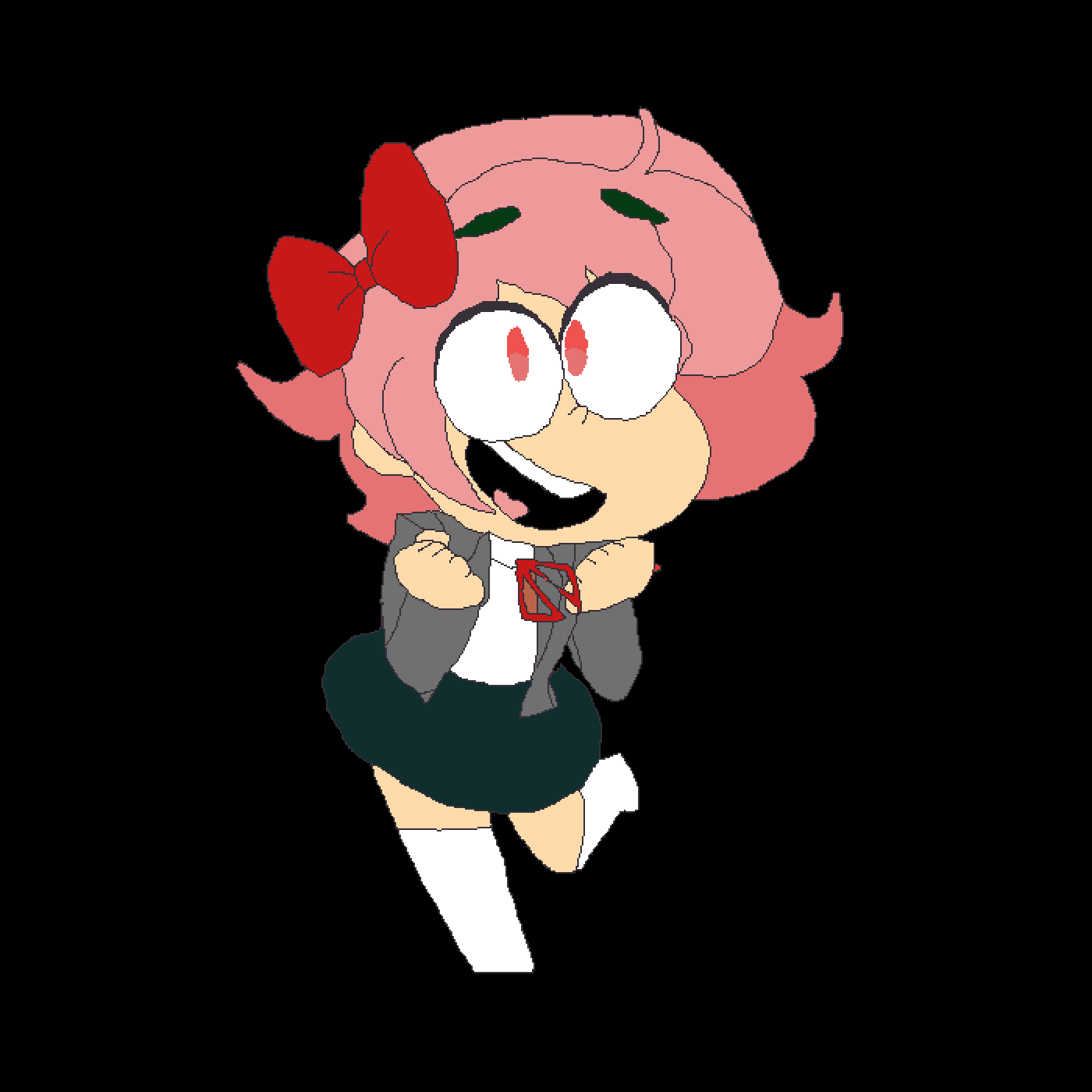 Pixilart - Sayori DDLC by NekoArtist