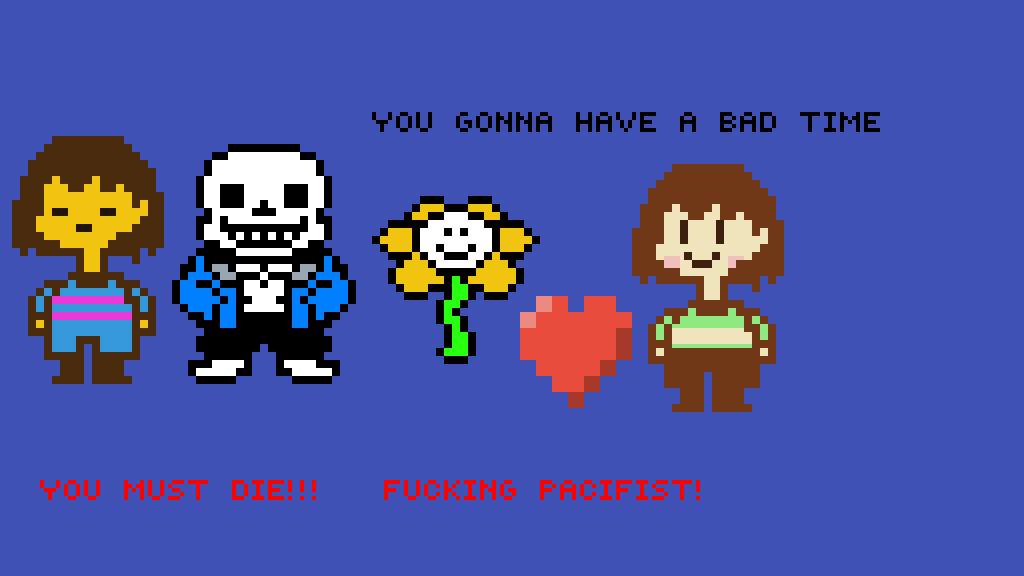 Editing UNDERTALE - Free online pixel art drawing tool - Pixilart