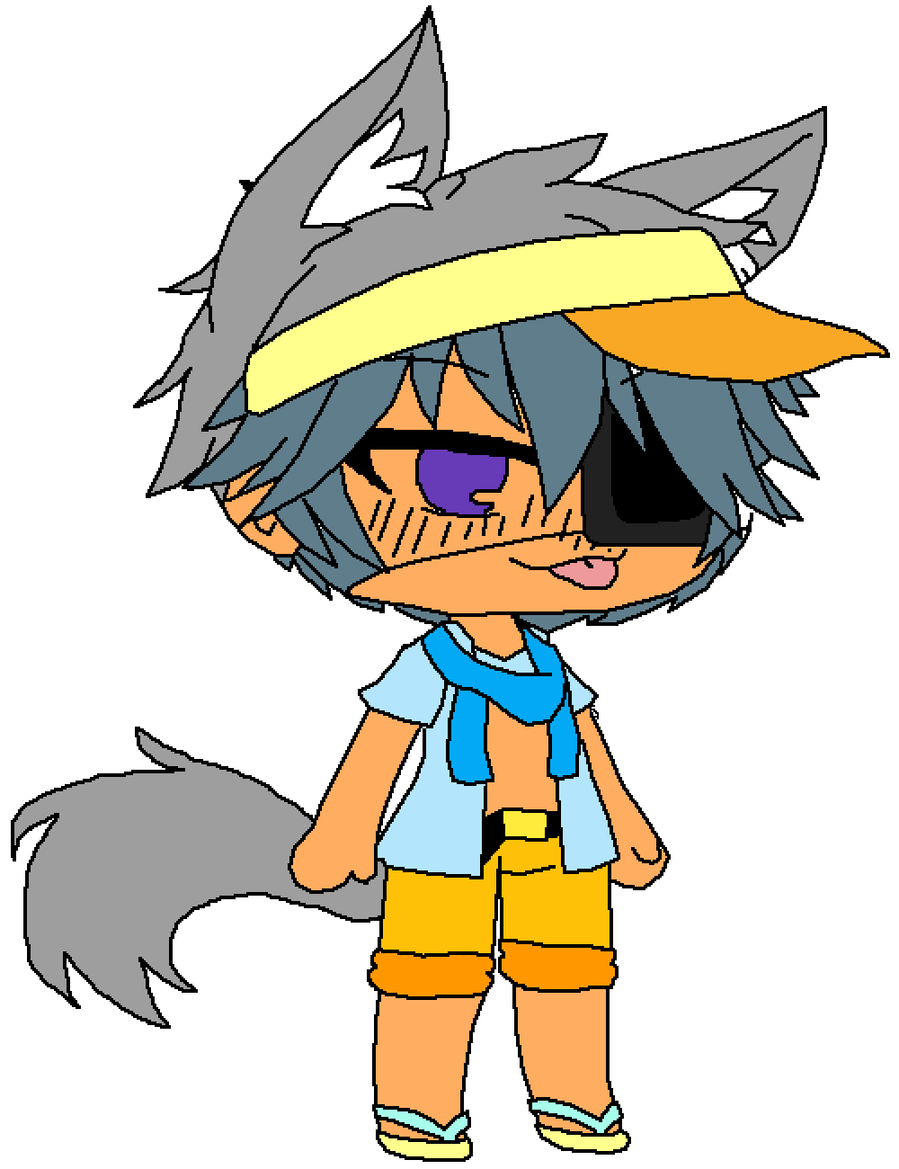 Editing My oc silver - Free online pixel art drawing tool - Pixilart