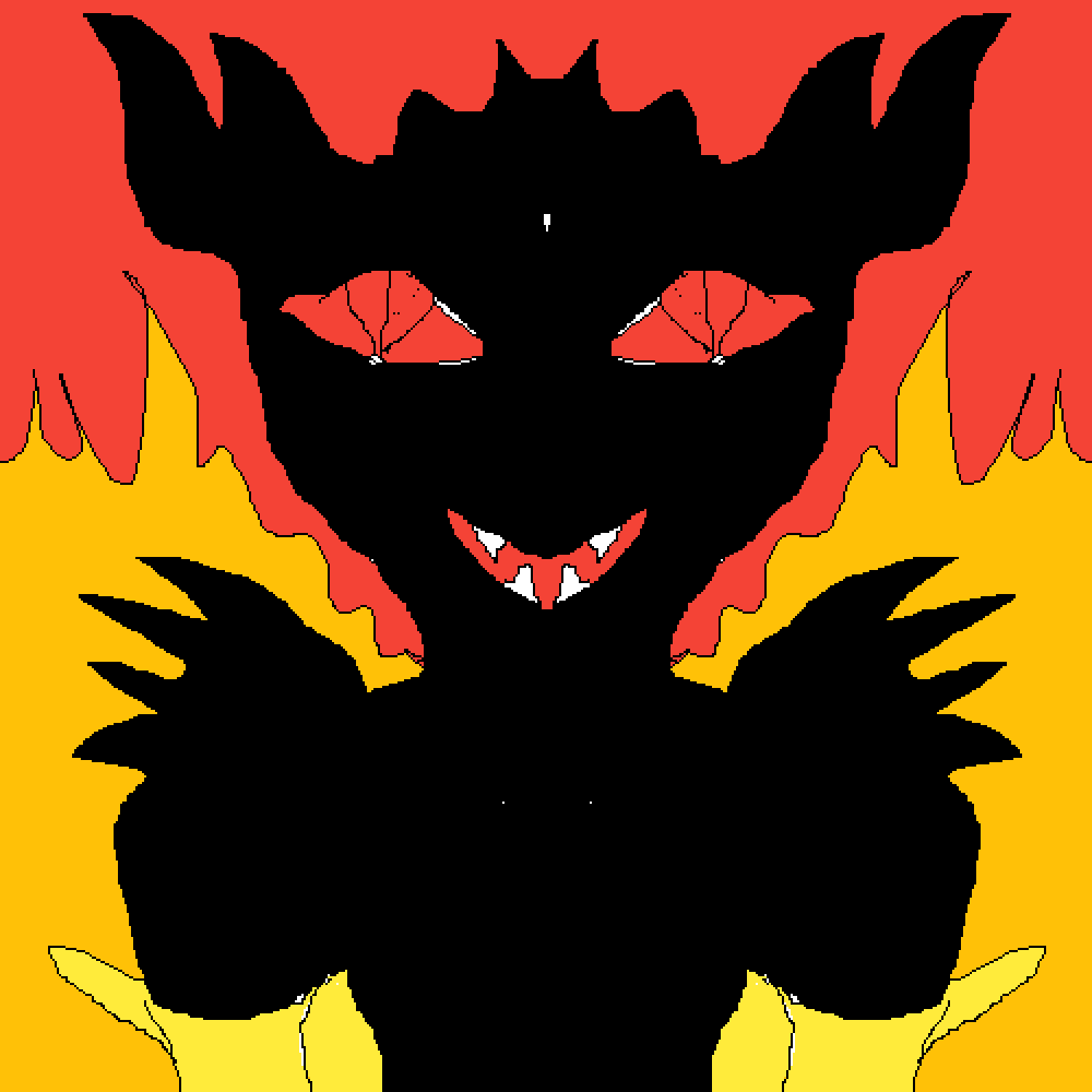 Pixilart - DEMON KING by SupahTrollFace