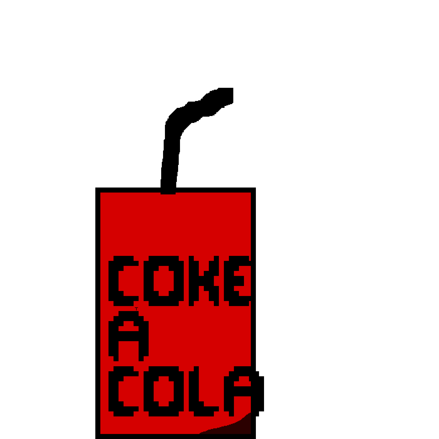 Pixilart - coke a cola by AnnanteTheQueen