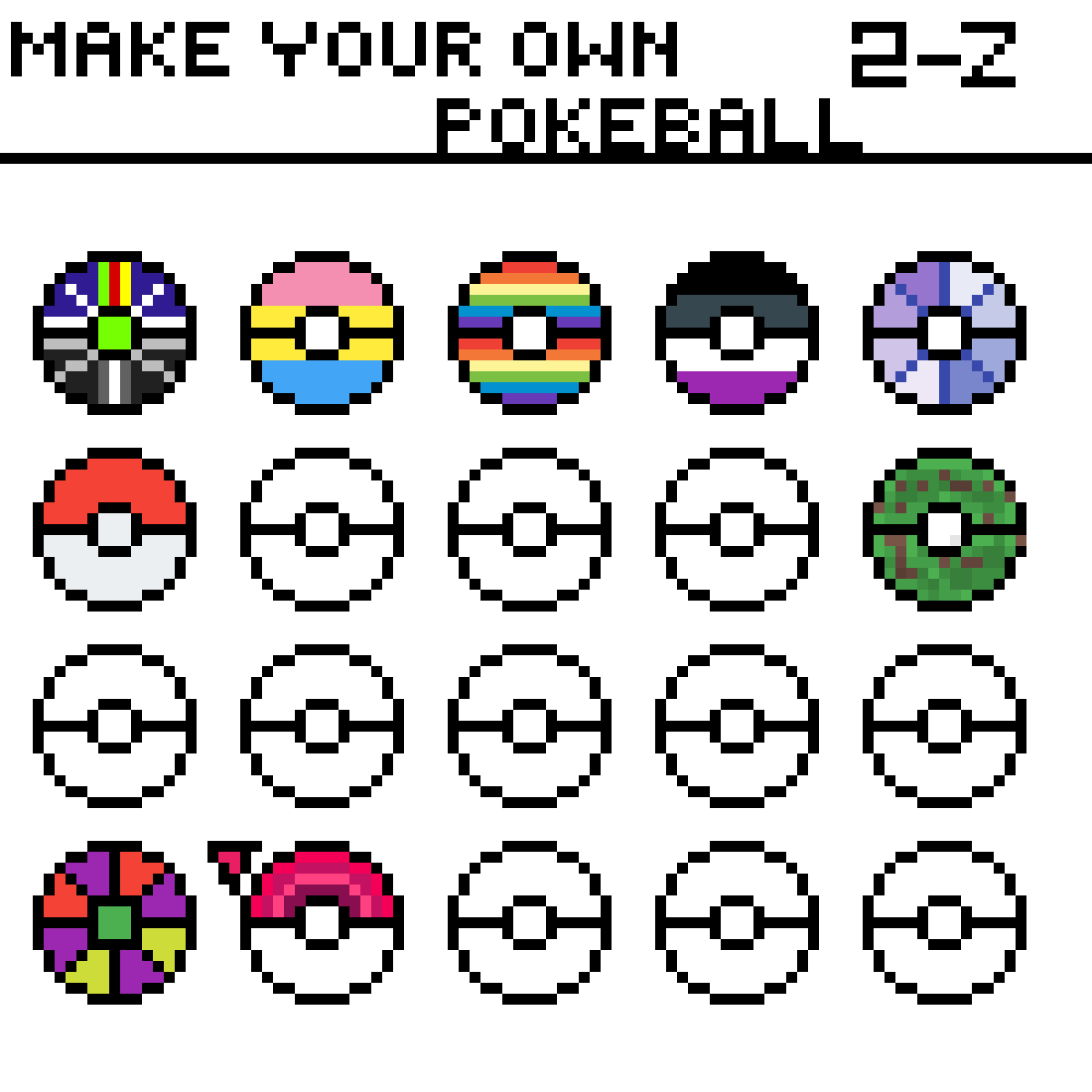 Editing make your own - Free online pixel art drawing tool - Pixilart