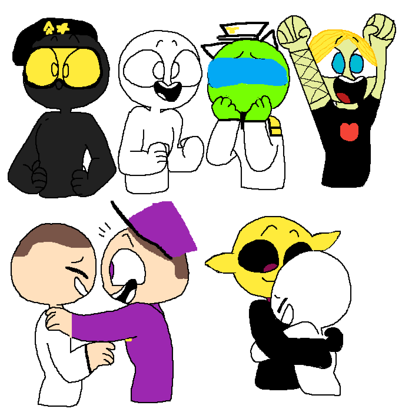 Pixilart - among us fnaf scp by Fazbear-ent