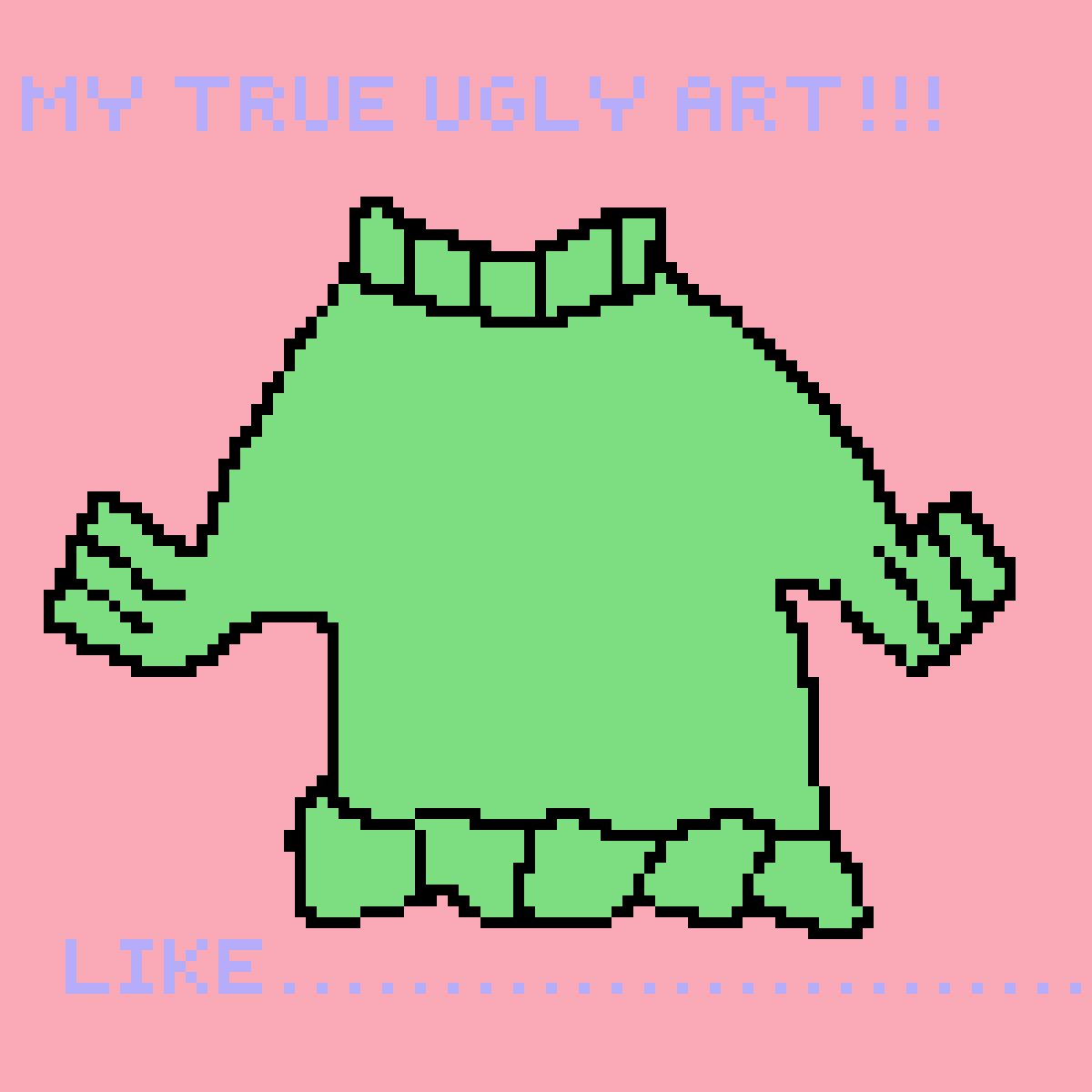 Editing Ugly - Free online pixel art drawing tool - Pixilart