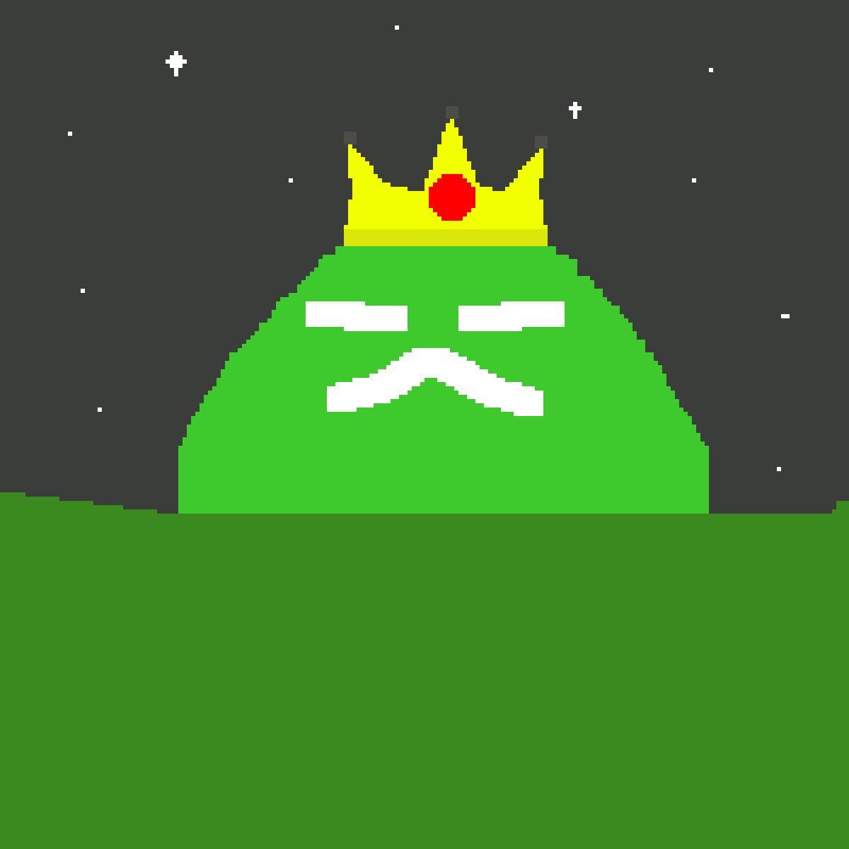 Editing King Slime - Free online pixel art drawing tool - Pixilart
