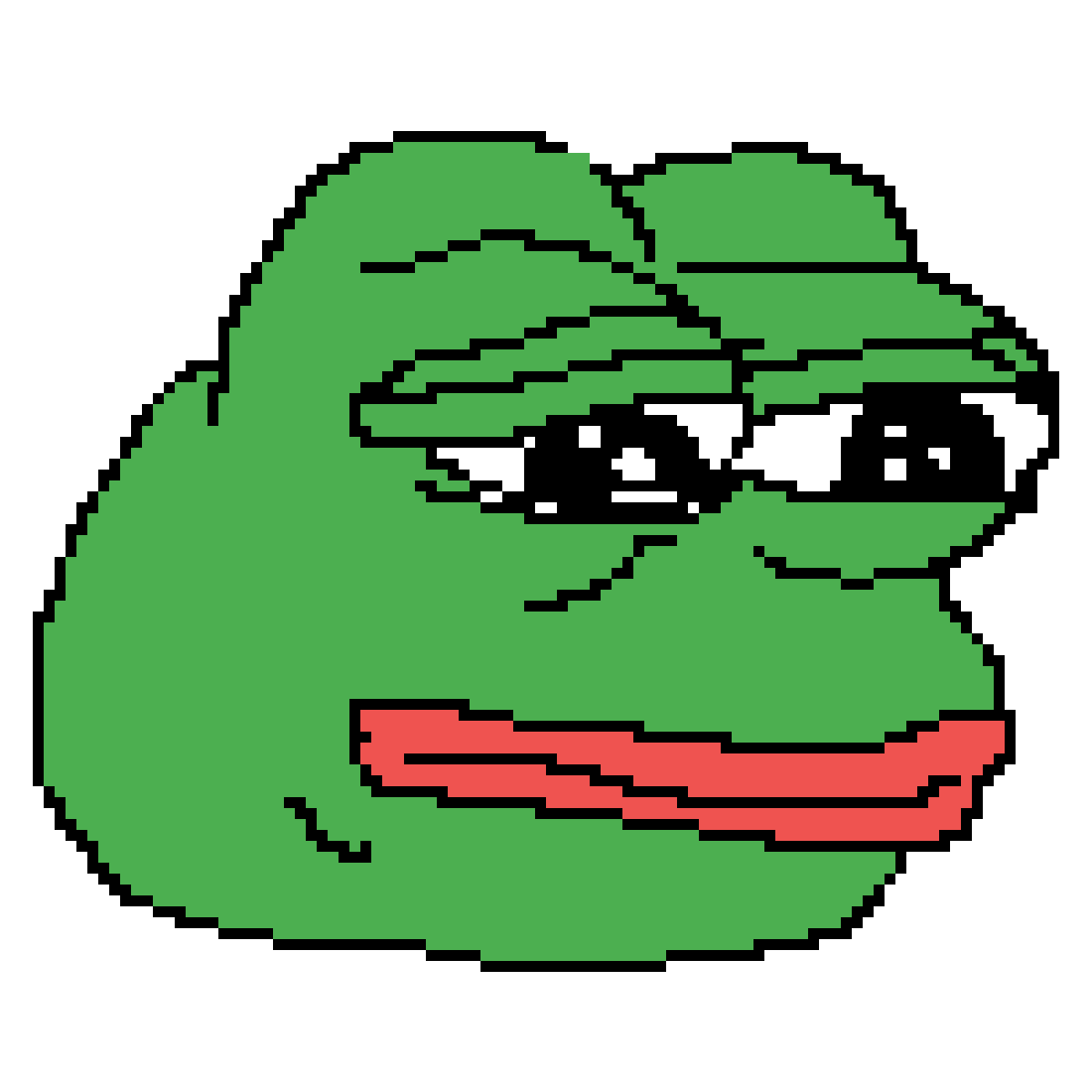 Pixilart - pepe le frog by penguinboyy