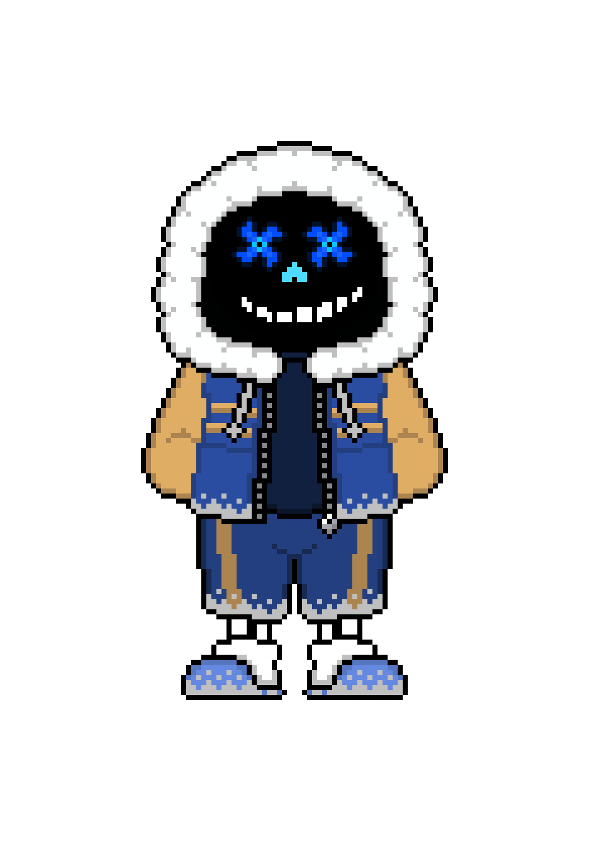 Pixilart - OuterDustDust Sans by KukiSC14
