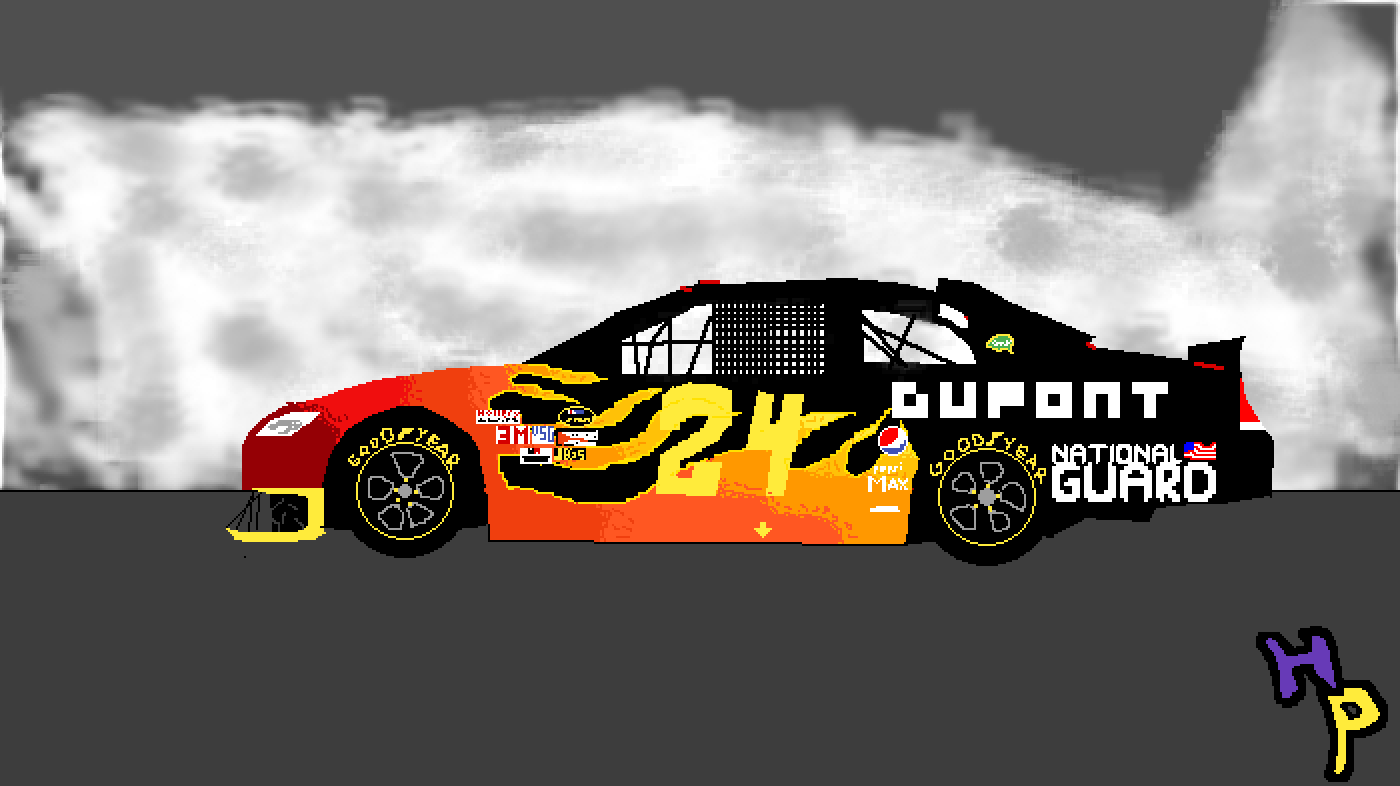 Pixilart - jeff gordon car by Hpixels
