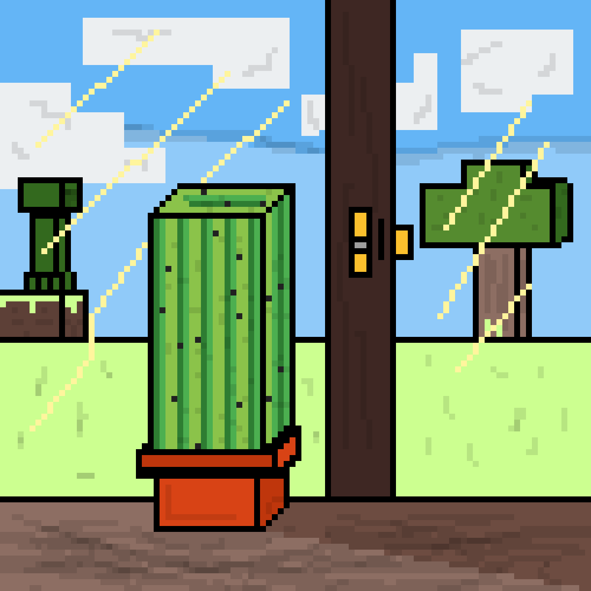 Pixilart - CACTUS! MINECRAFT! by DeadPandaPuppet