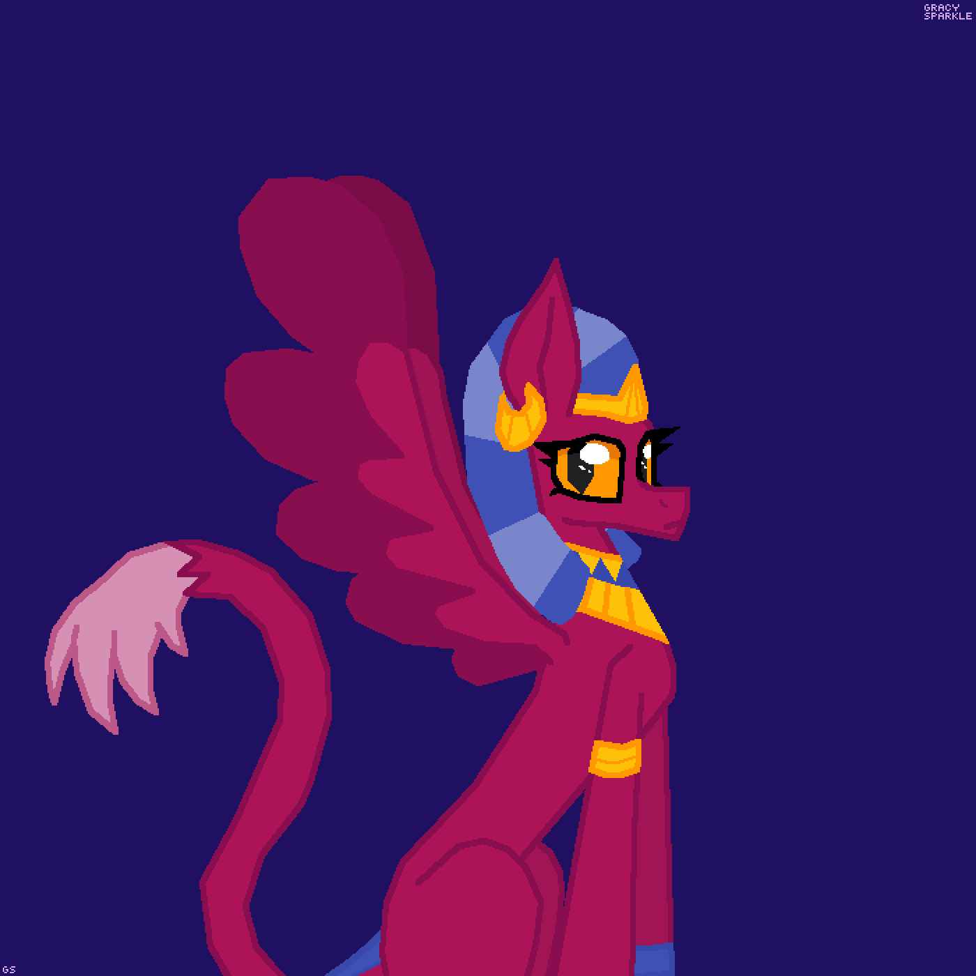 Pixilart - MLP Sphinx Remake by GabbyTheCat