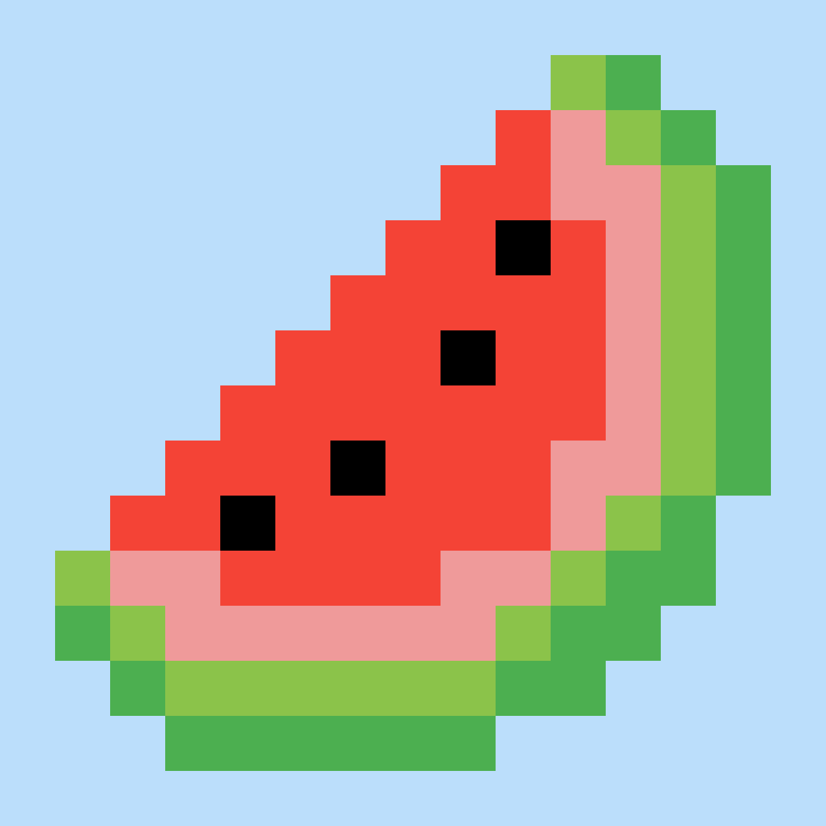 Pixilart - Watermelone by WillCadet