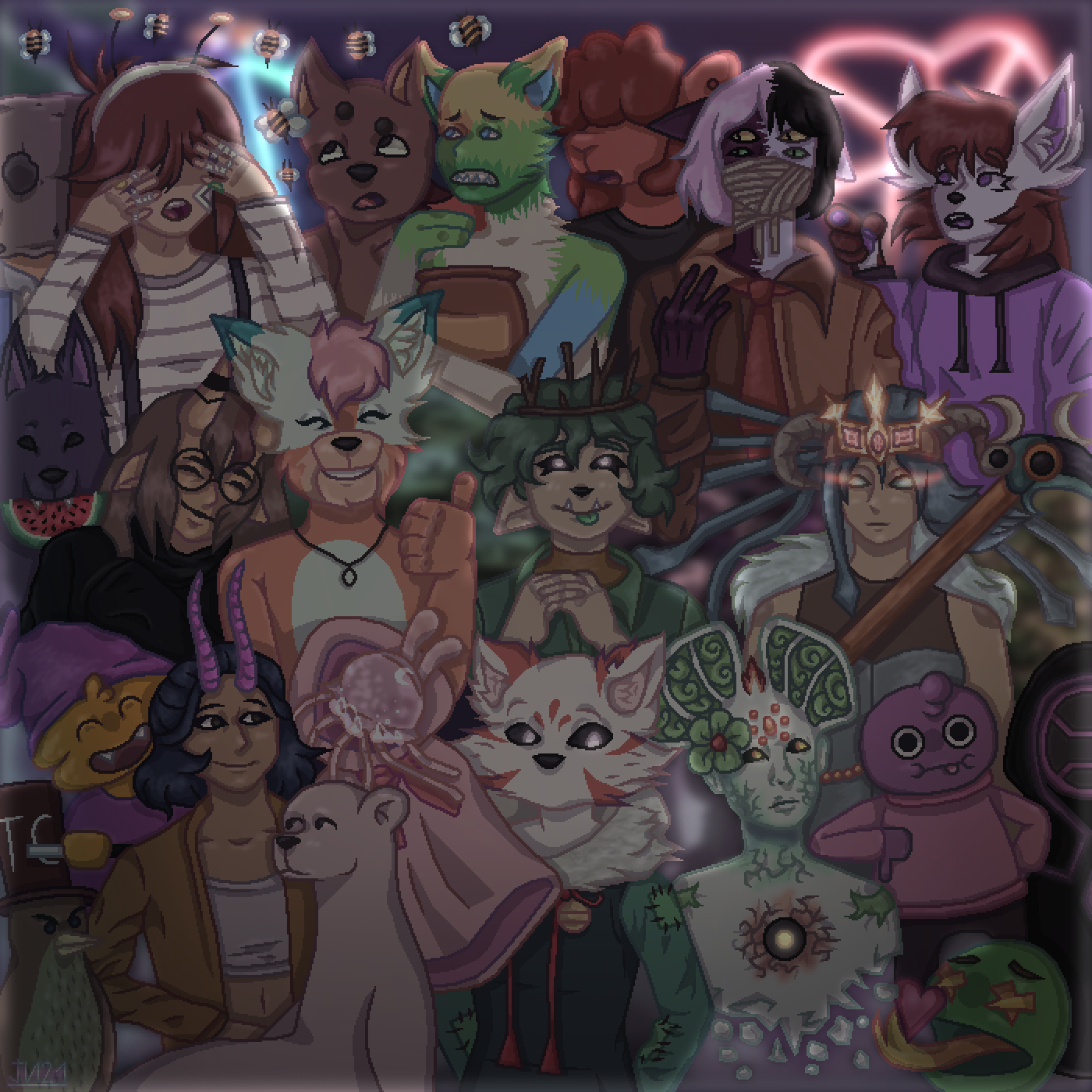 Pixilart - The gang is back again! by JustUnknown