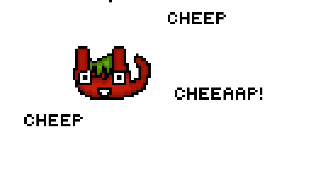 Pixilart - Cheep! by maroonweasel