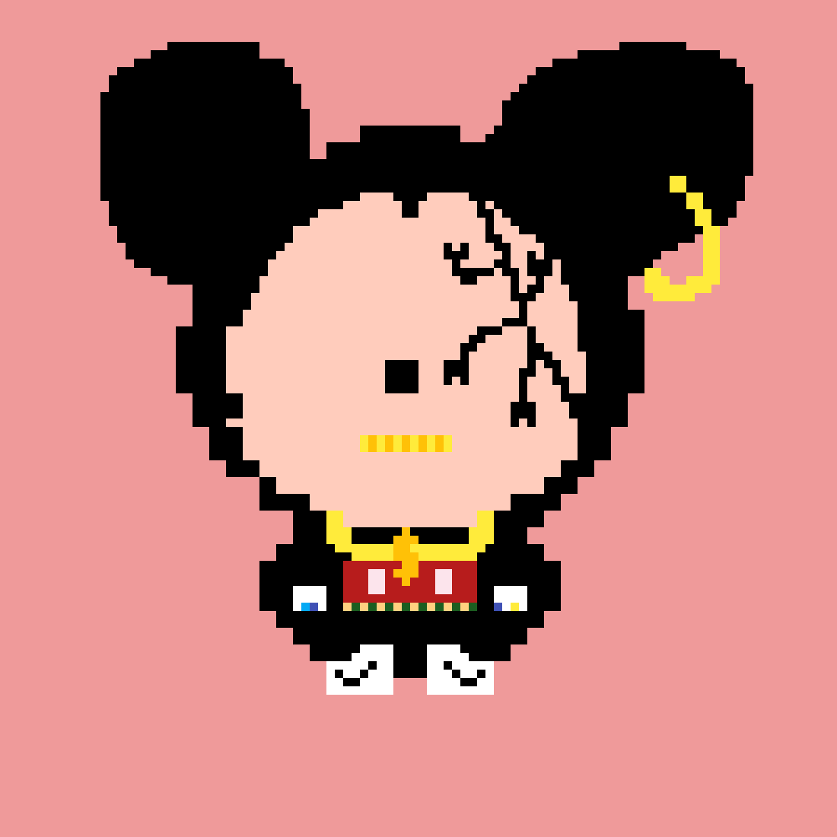 Pixilart - Drippy Mick Mini Nft by jhboy1