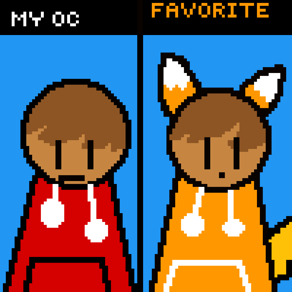Pixilart - I am a fox now by Brandon8675