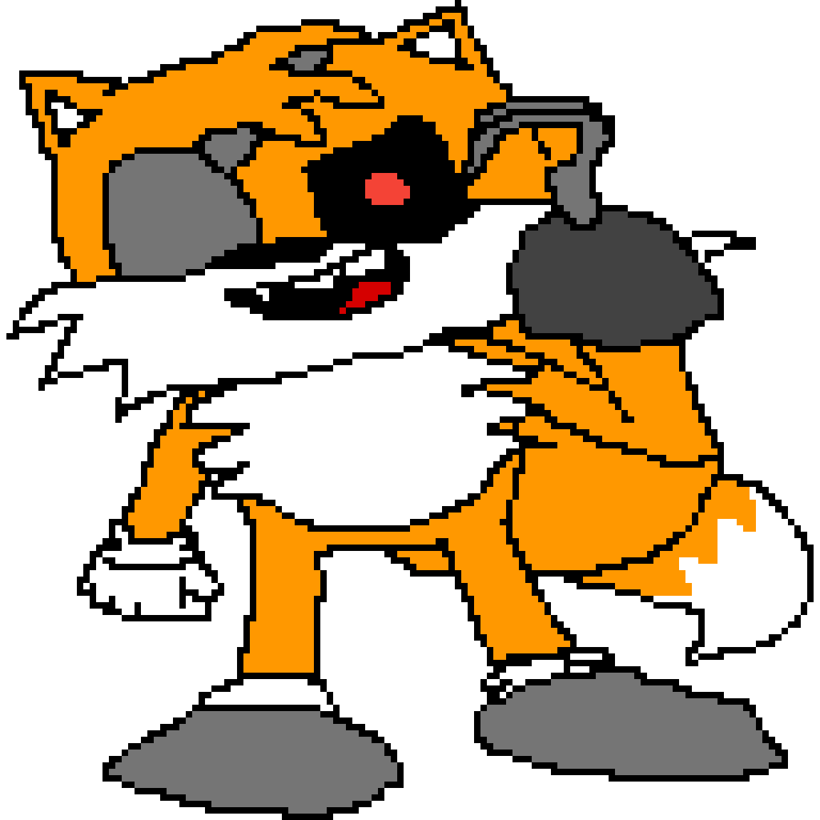 Pixilart - Clone But withered tails by braian