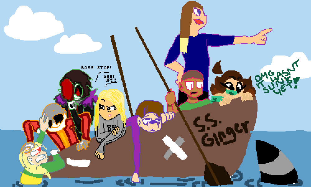 Pixilart - Boat sick by BinoTheDino