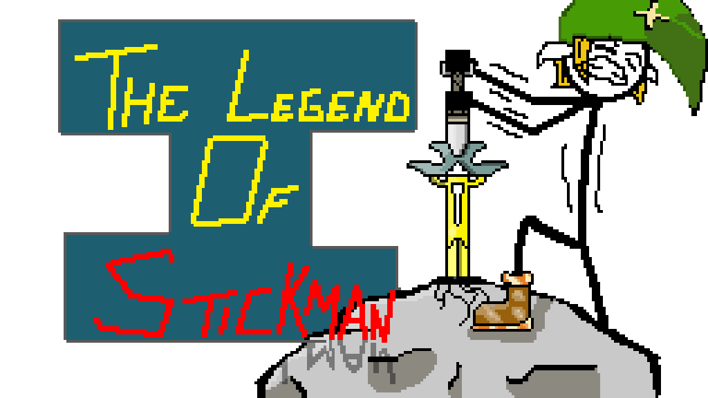 Pixilart - The Legend Of Stickman ( P4R0DY of : The Legend Of Zeld by ...