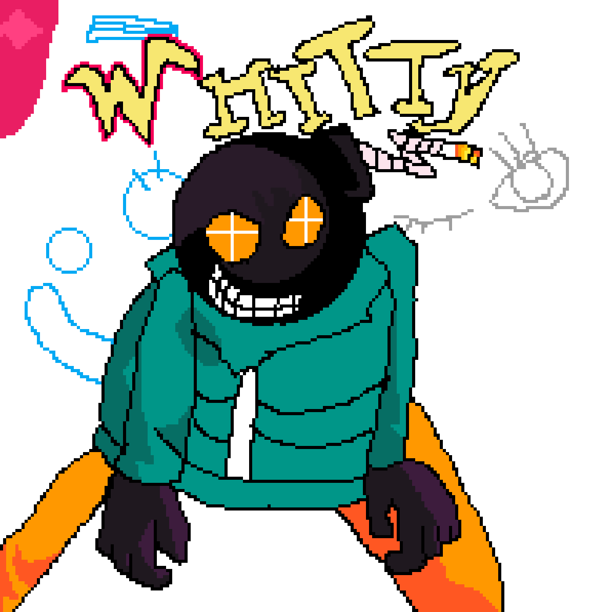 Pixilart - Whitty fnf by SCPLORE