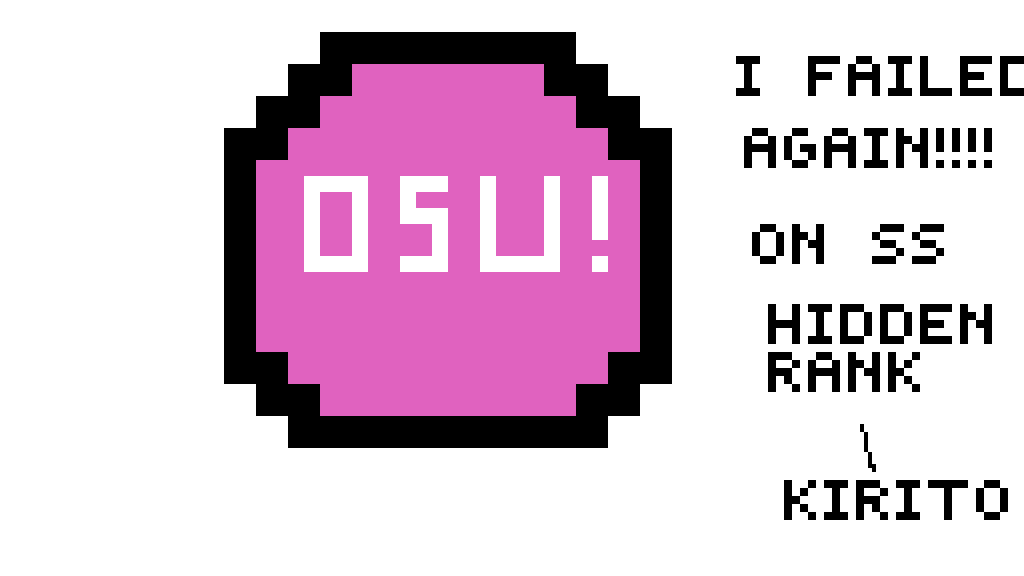 Editing OSU!!! - Free online pixel art drawing tool - Pixilart