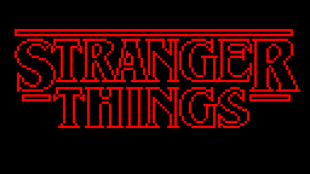 Editing Stranger things! - Free online pixel art drawing tool - Pixilart