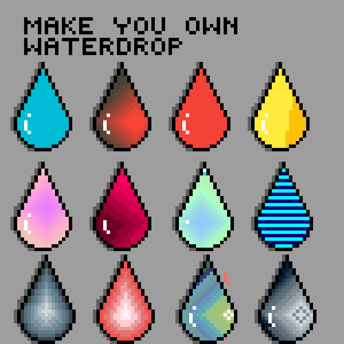 Editing Water - Free online pixel art drawing tool - Pixilart