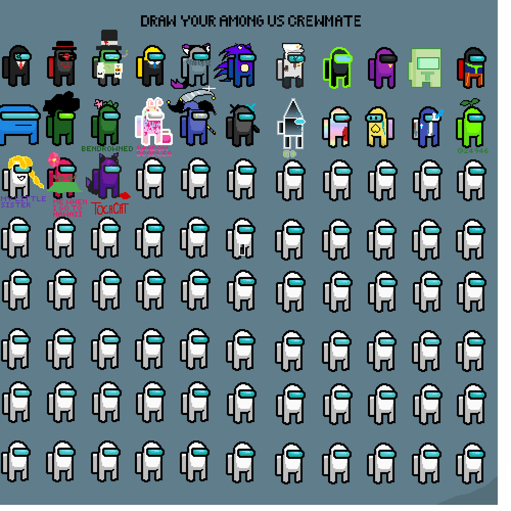 Pixilart - draw among us crewmate by TocaCat