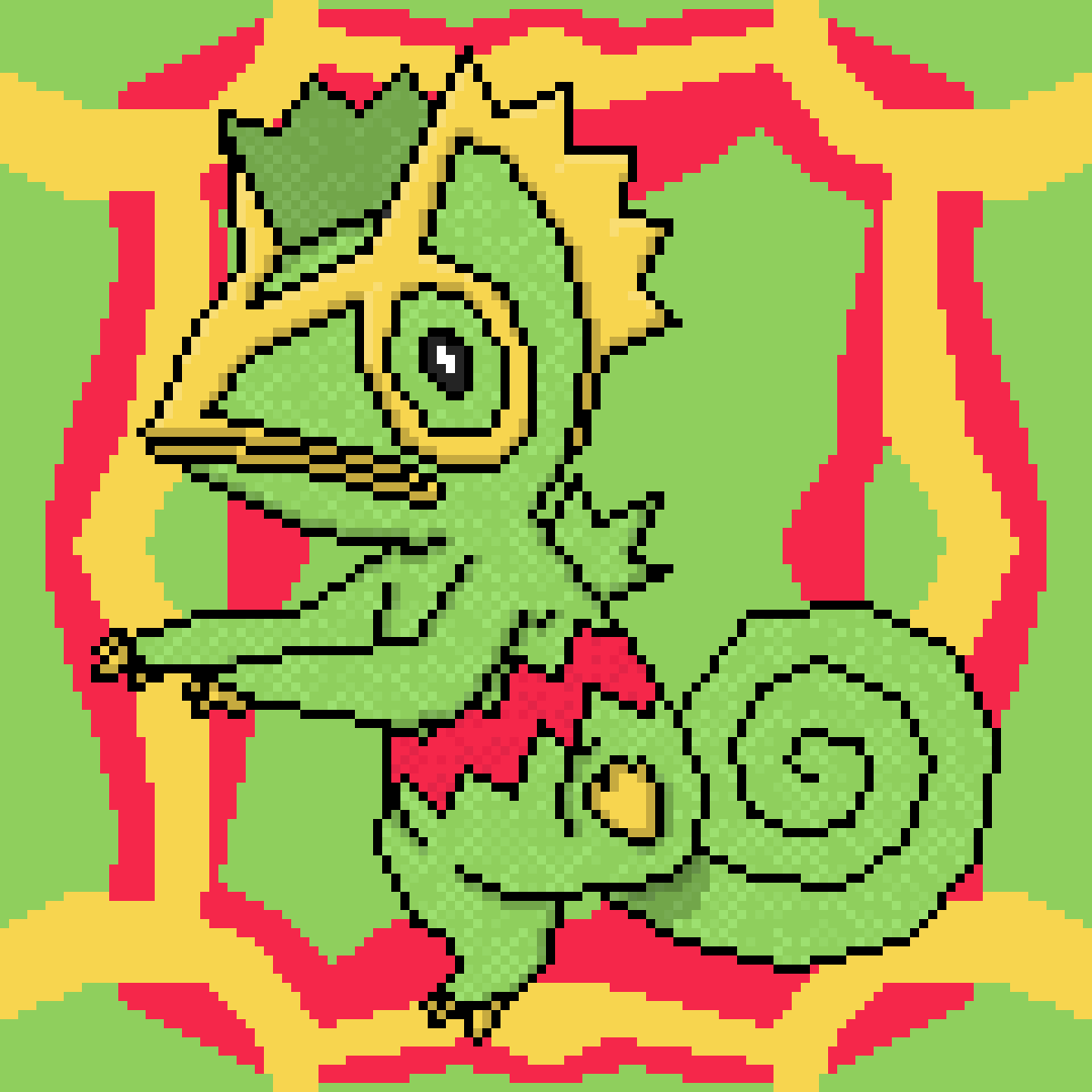 Pixilart - Kecleon by Rezok
