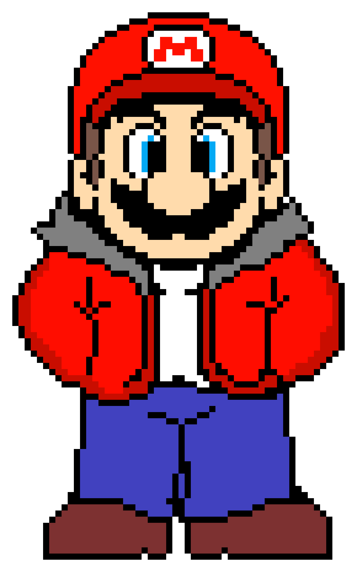 Pixilart - undertoad mario color by daoxscar