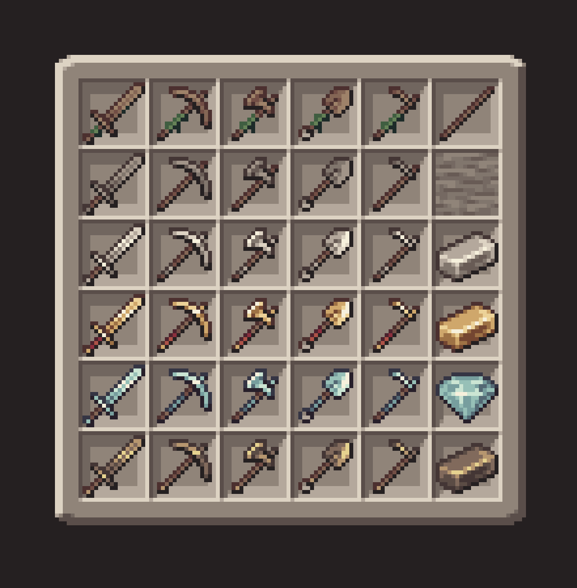 Pixilart - MC Tools by Nanner