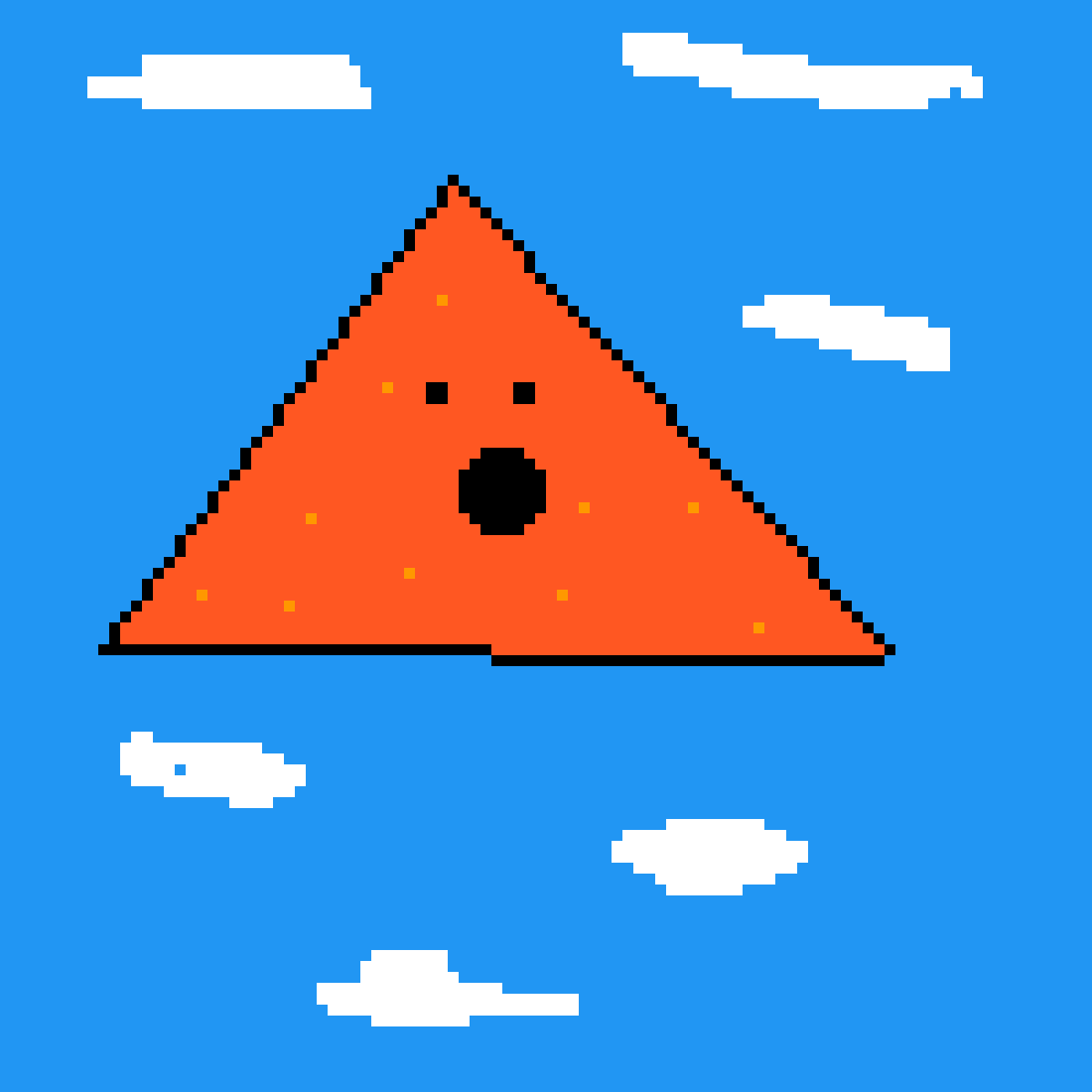 Pixilart - Dorito dimensions by PotatoVR