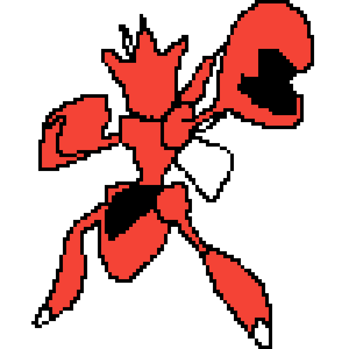 Pixilart - Scizor Tracing by DarkenedUmbreon