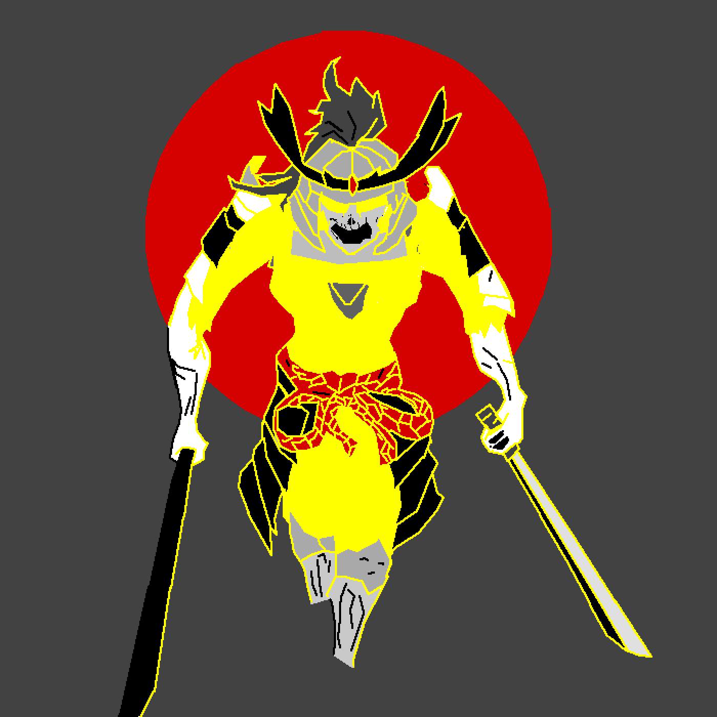 Editing Samurai - Free online pixel art drawing tool - Pixilart