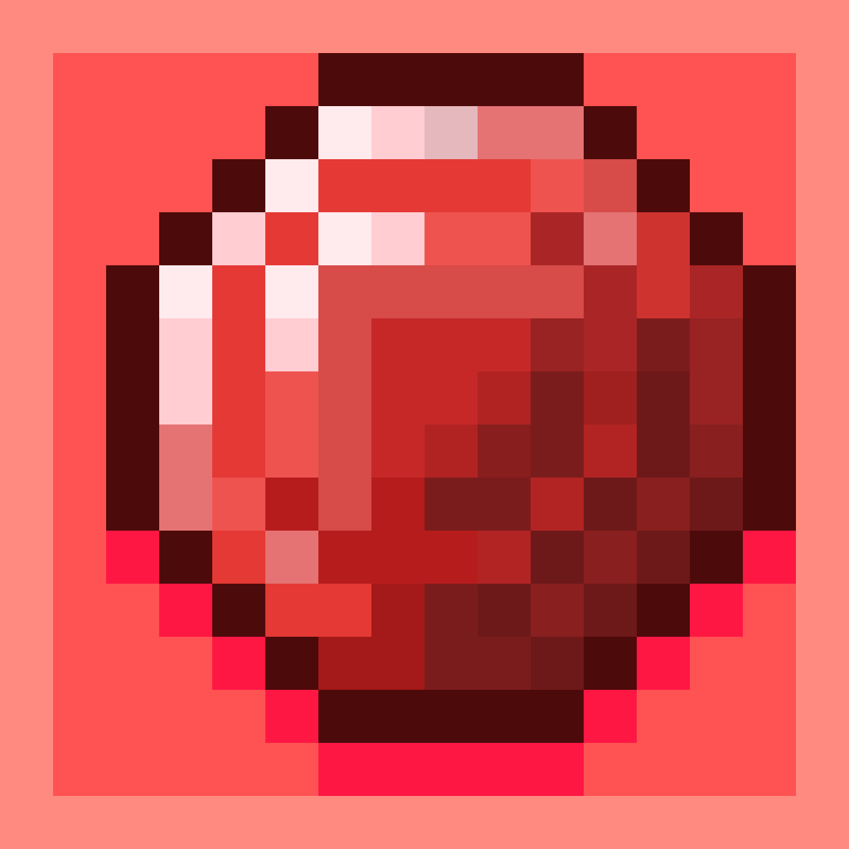Pixilart - Minecraft Ruby by aj12345