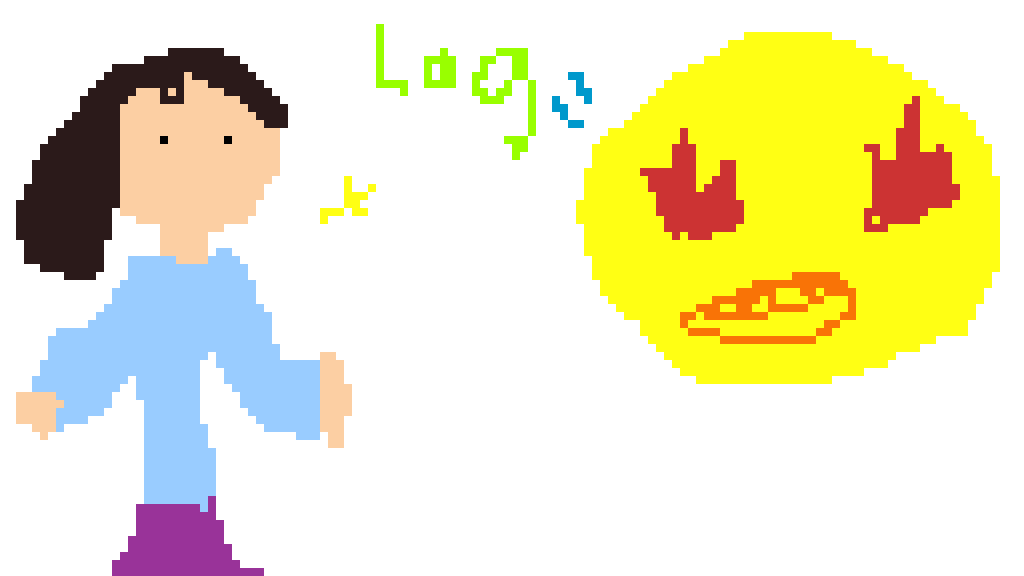 Pixilart - Me+Lag=Angry Emoji by TinyBlueKitten