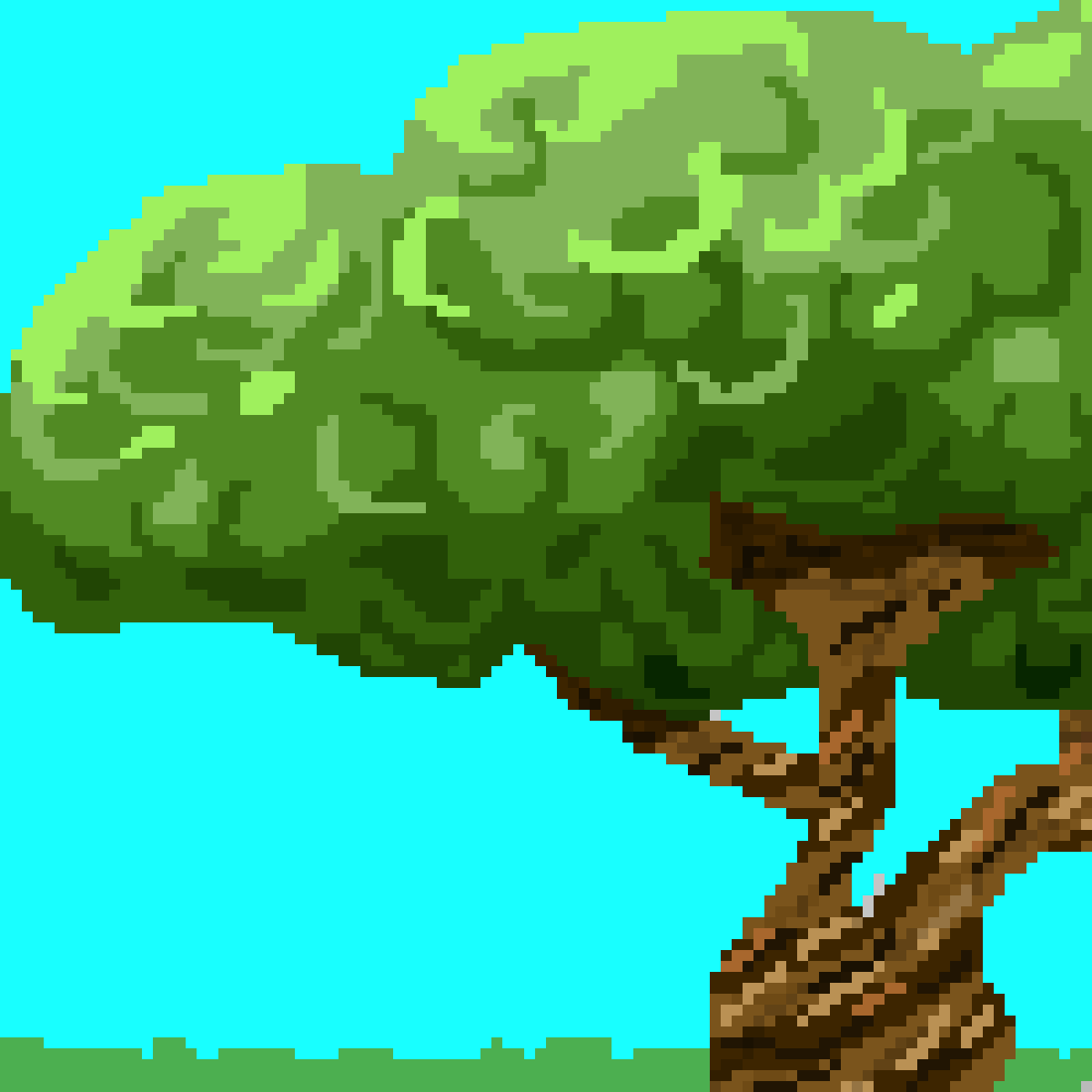 Pixilart - Willow Tree by Banana-Servent