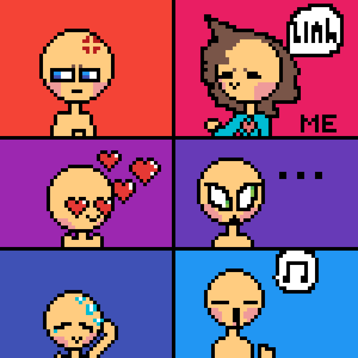 Editing colab this!!! - Free online pixel art drawing tool - Pixilart