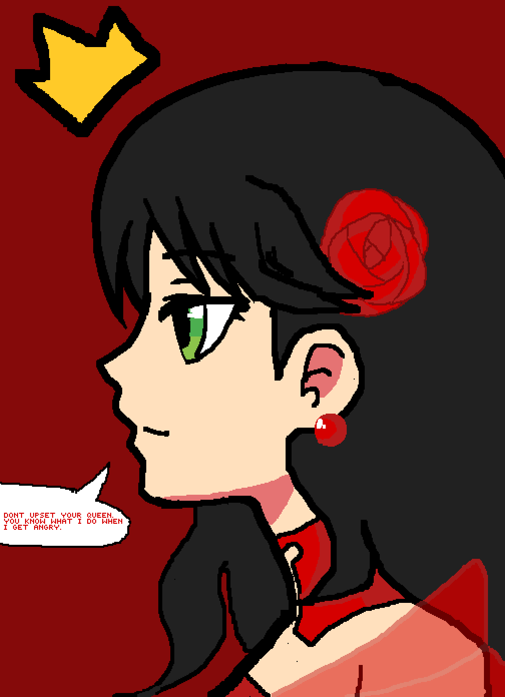 Pixilart - Queen challenge by Duelist