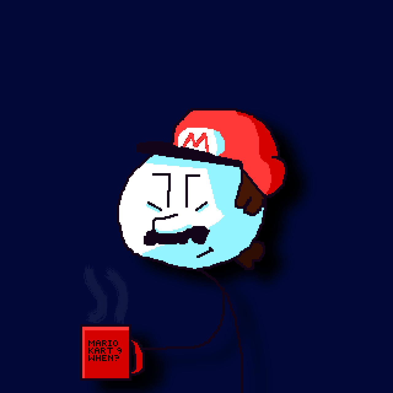 Pixilart - Tired by The-Mario-Guy