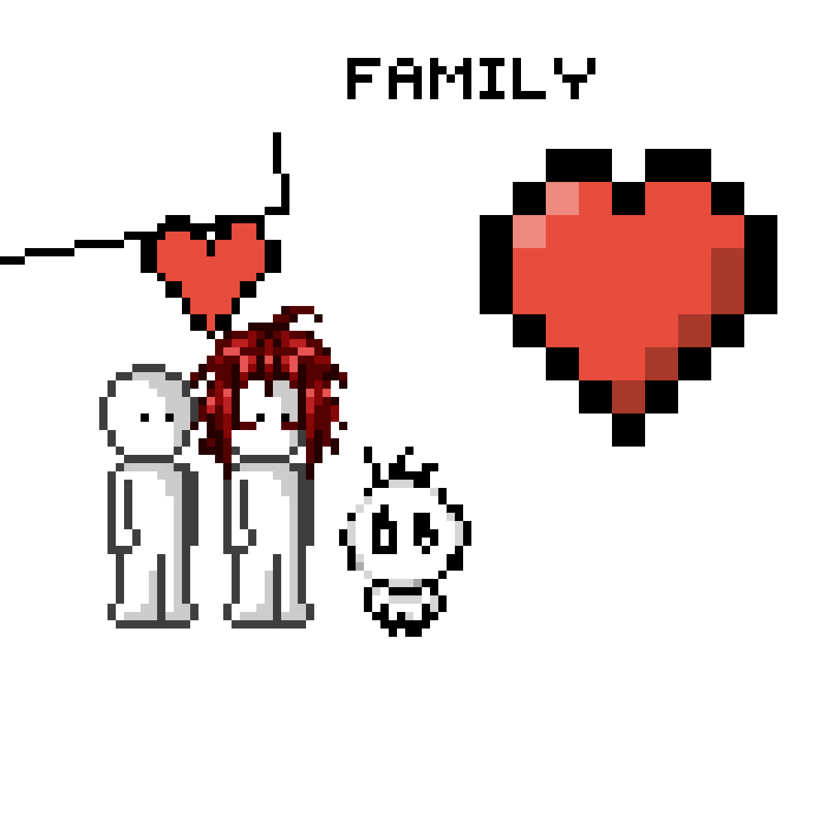 Pixilart - family by DailyDoseOfLife