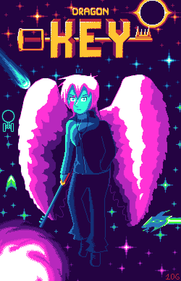 Pixilart - Dragon Key Tribute by 10Gpixels