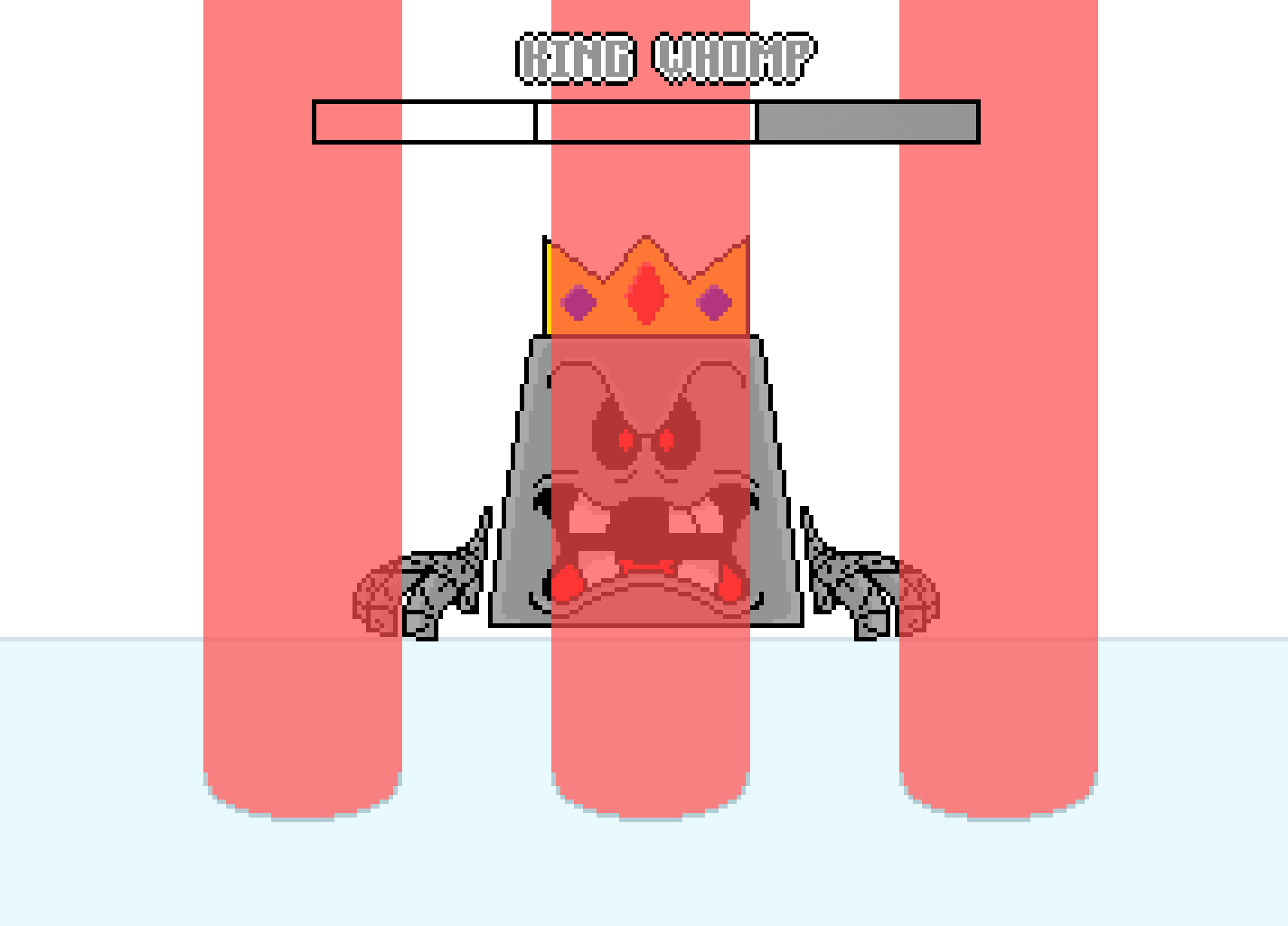 Pixilart - King Whomp Thwomp Wreck by SuperSonic29