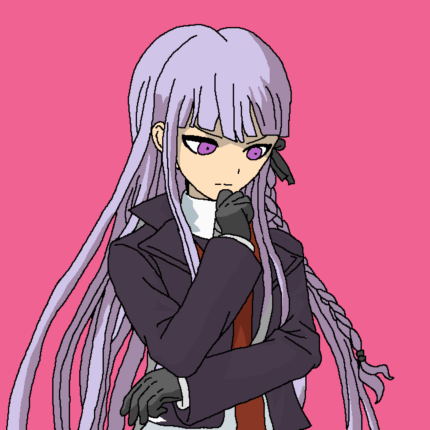 Pixilart - Kyoko Kirigiri by xx-dusk-demon-x