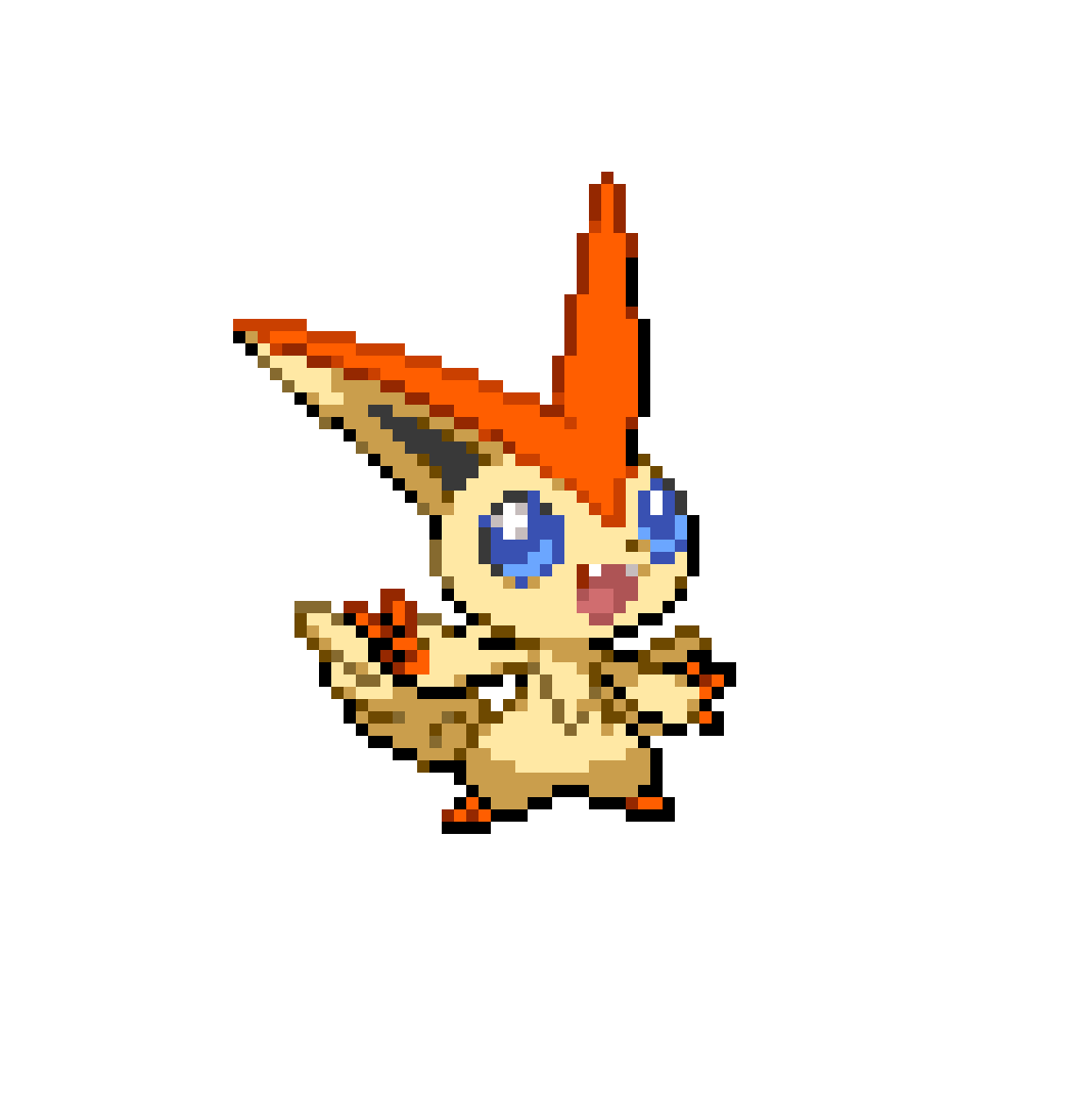Pixilart - Victini by ForestGreen